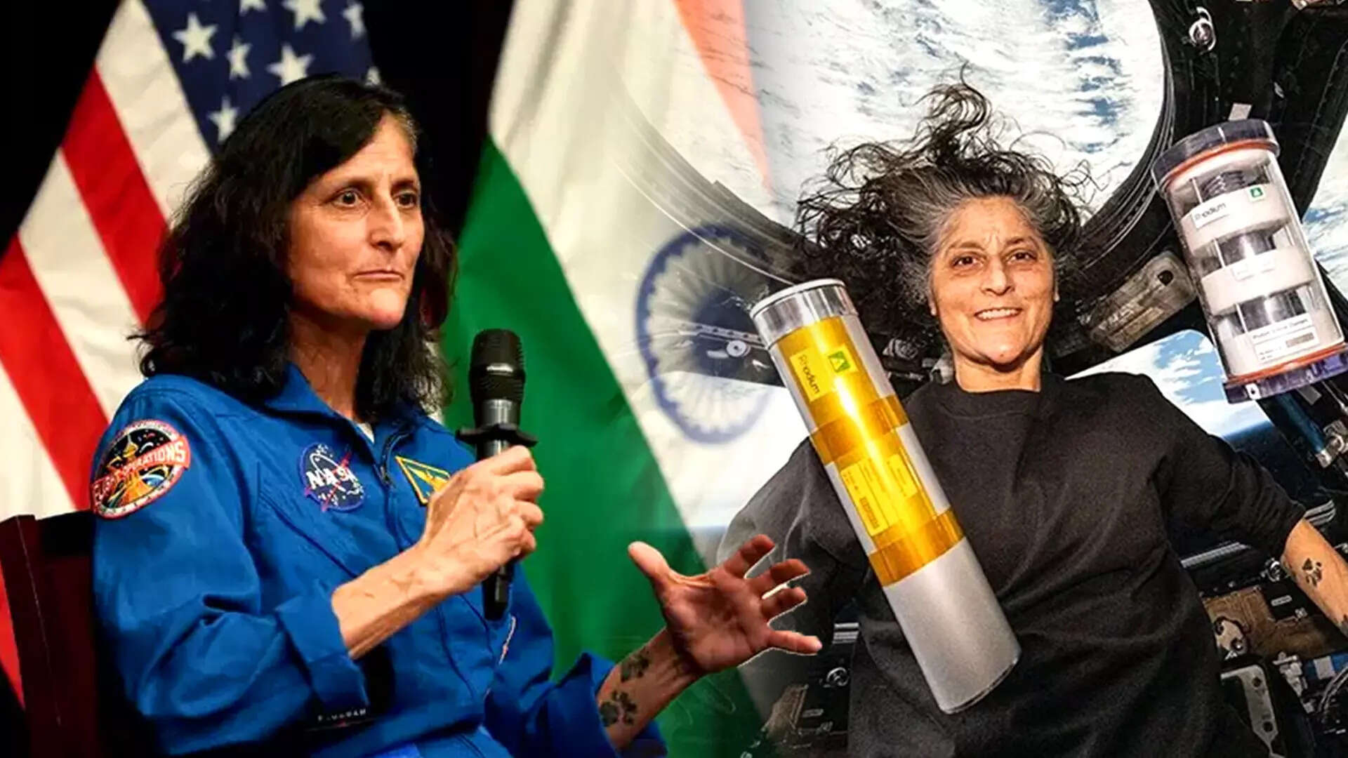 Indian-origin NASA astronaut Sunita Williams says her first act in ...