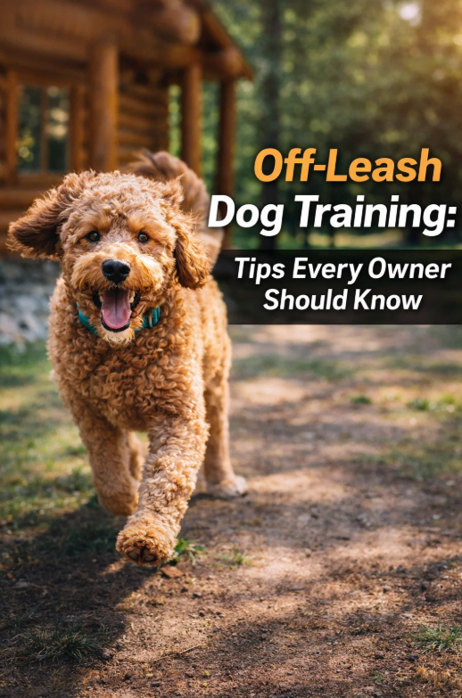 Off-leash dog training: Tips every owner should know