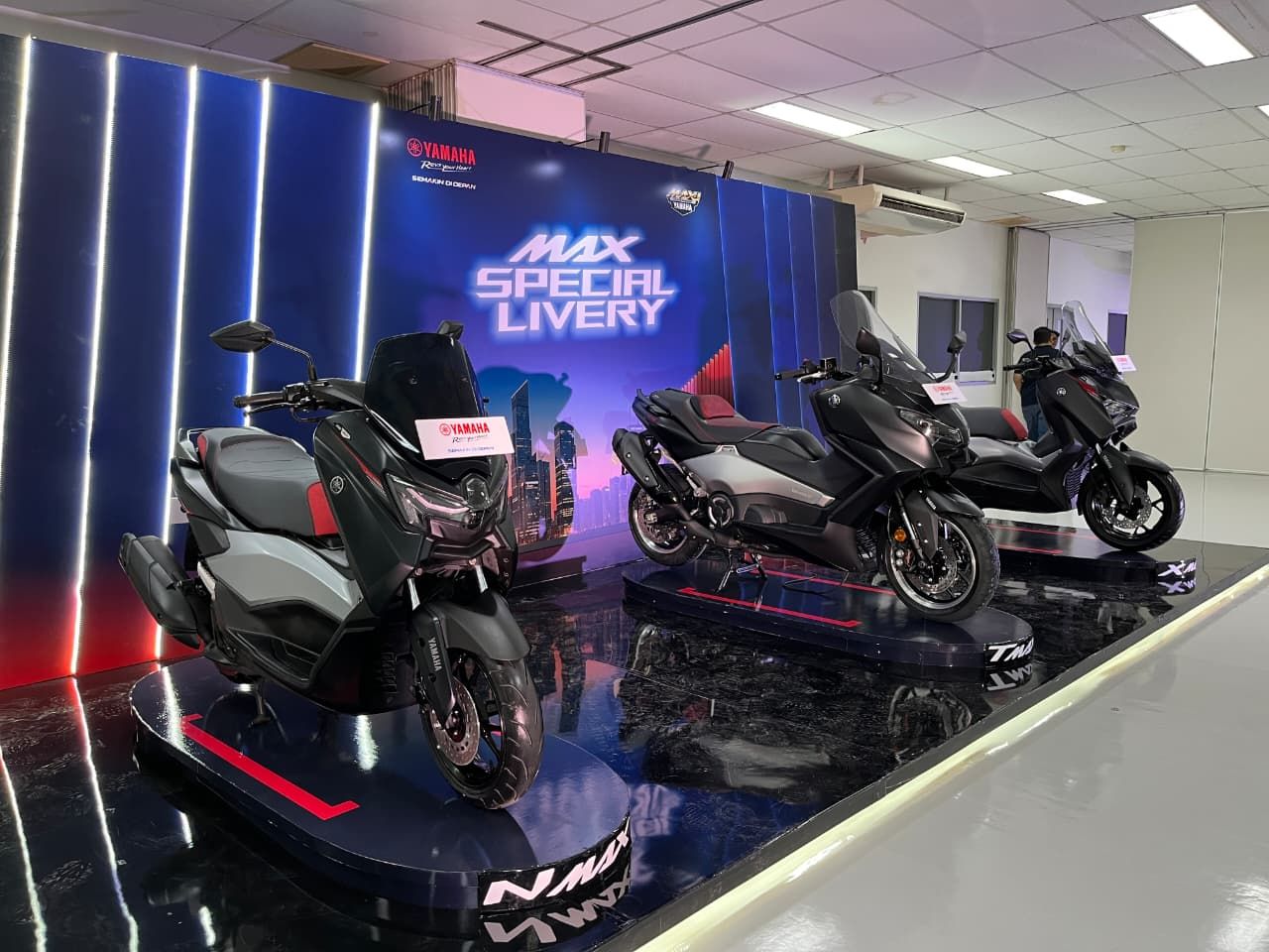 Peringati 25 tahun MAXI, Yamaha luncurkan NMAX, XMAX dan TMAX versi spesial