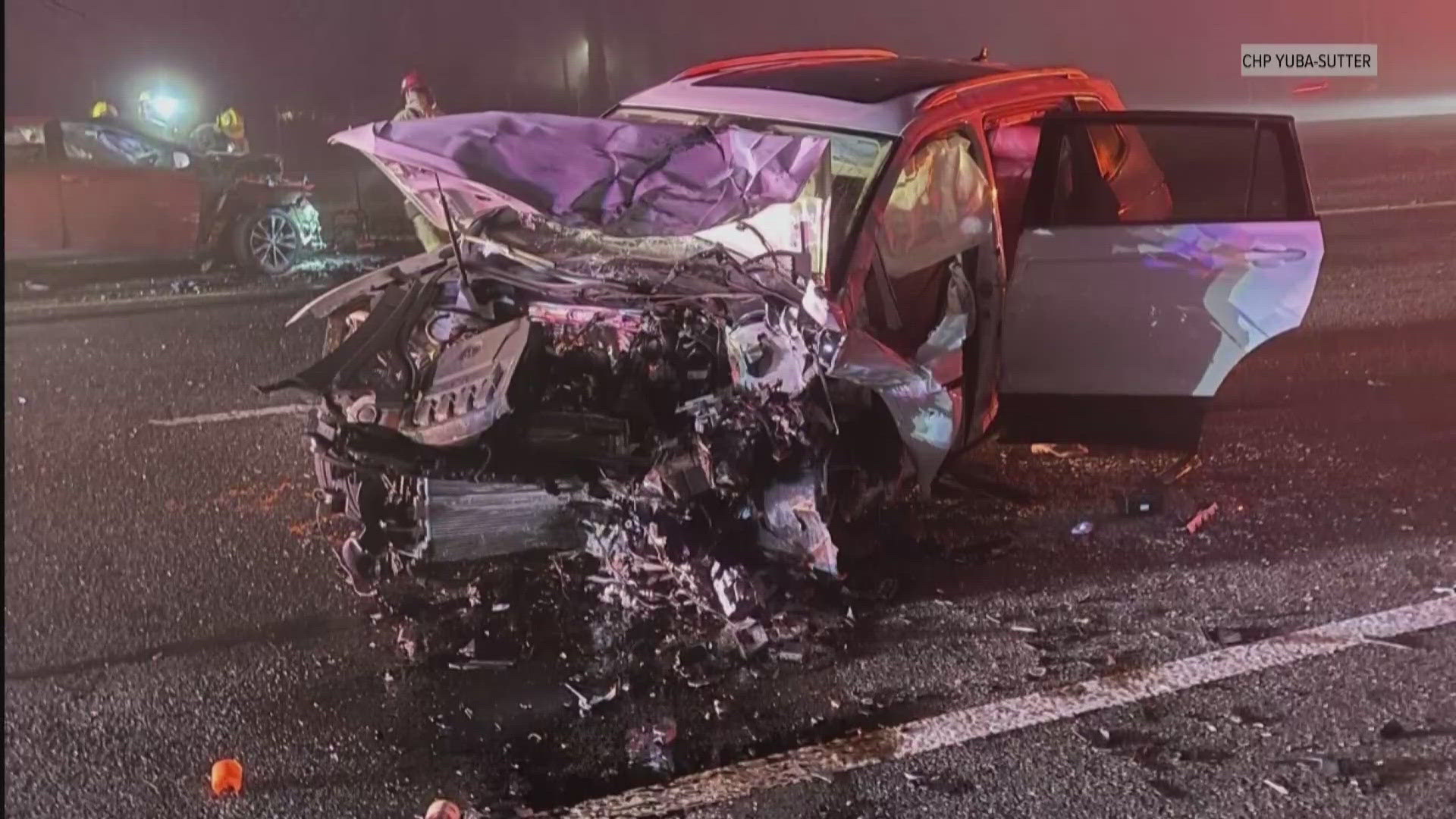 Wrong-way crash on Highway 70 in Sutter County leaves one man dead