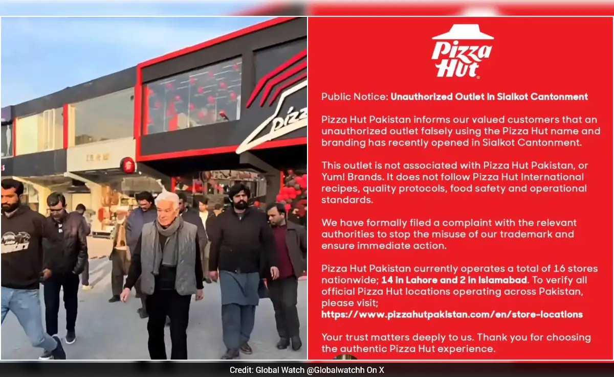 Pakistan's Khawaja Asif inaugurates fake 'Pizza Hut' outlet, gets trolled