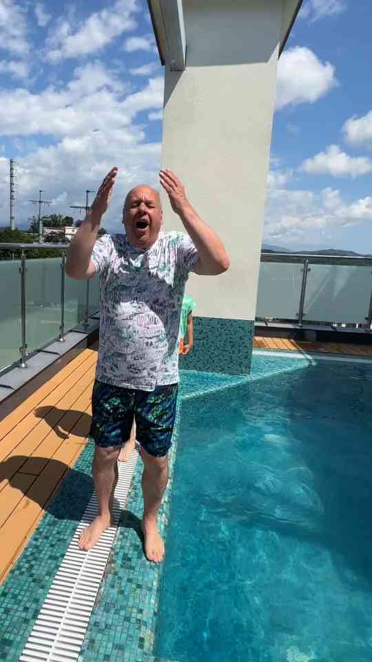 Family pool day went very wrong
