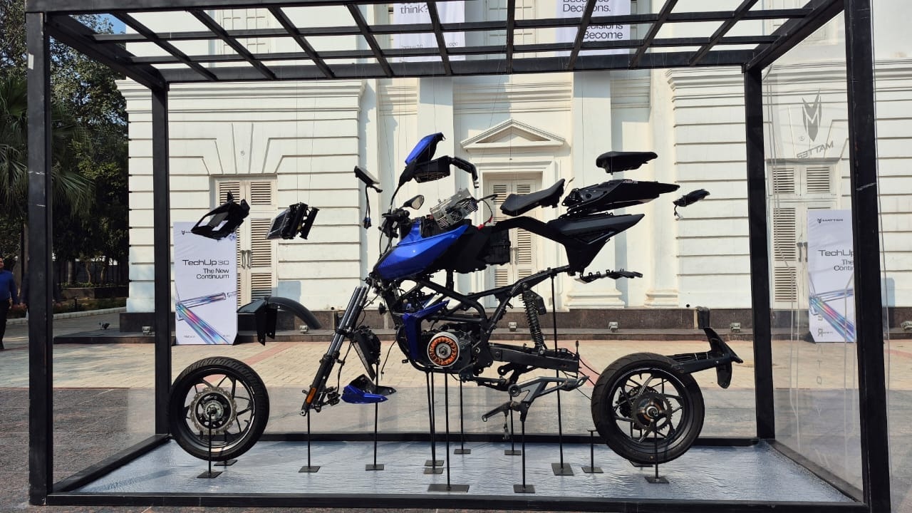 Matter unveils India's first AI-defined two-wheeler platform
