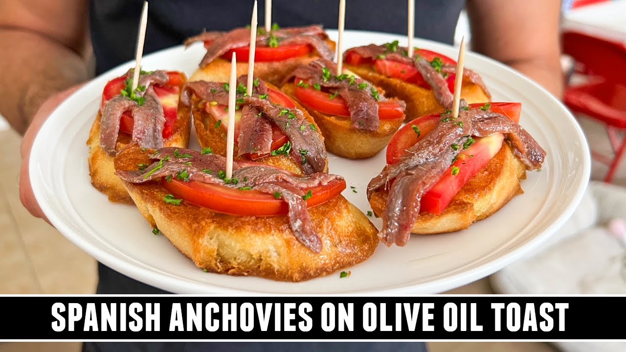 Got canned anchovies? Make this amazing tapas dish from Spain