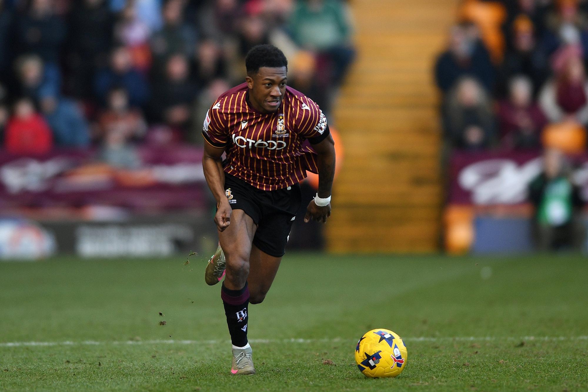 Bradford City boss on welcome upturn of Josh Neufville as side prepares ...