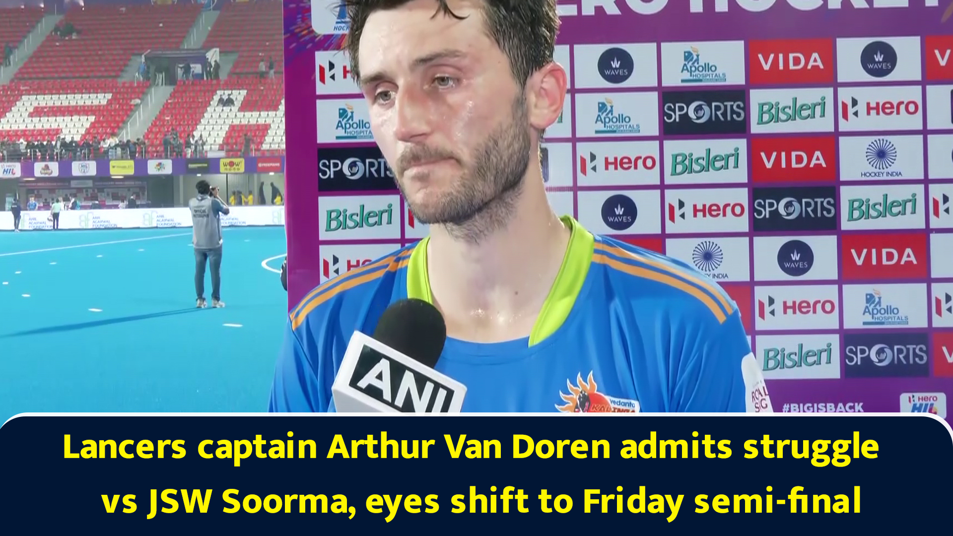 Lancers captain Arthur Van Doren admits struggle vs JSW Soorma, eyes ...