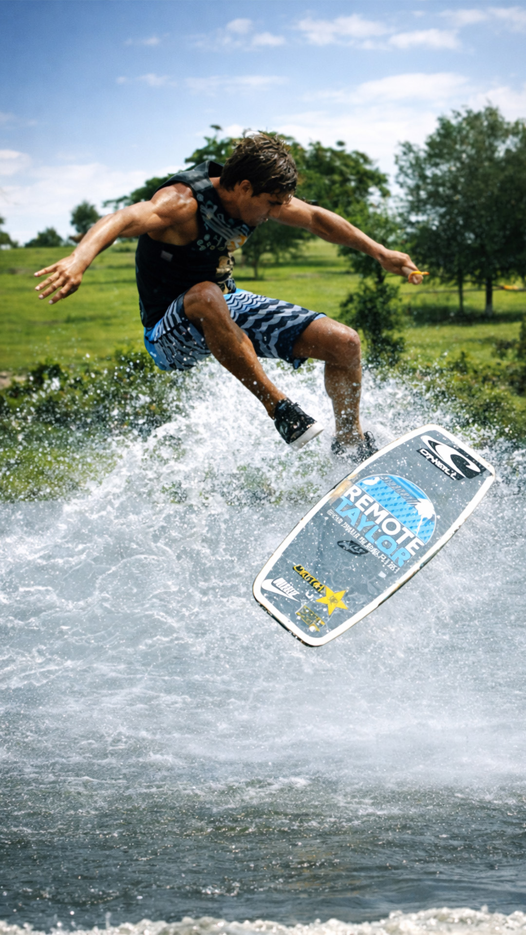 Slow motion action caught on camera