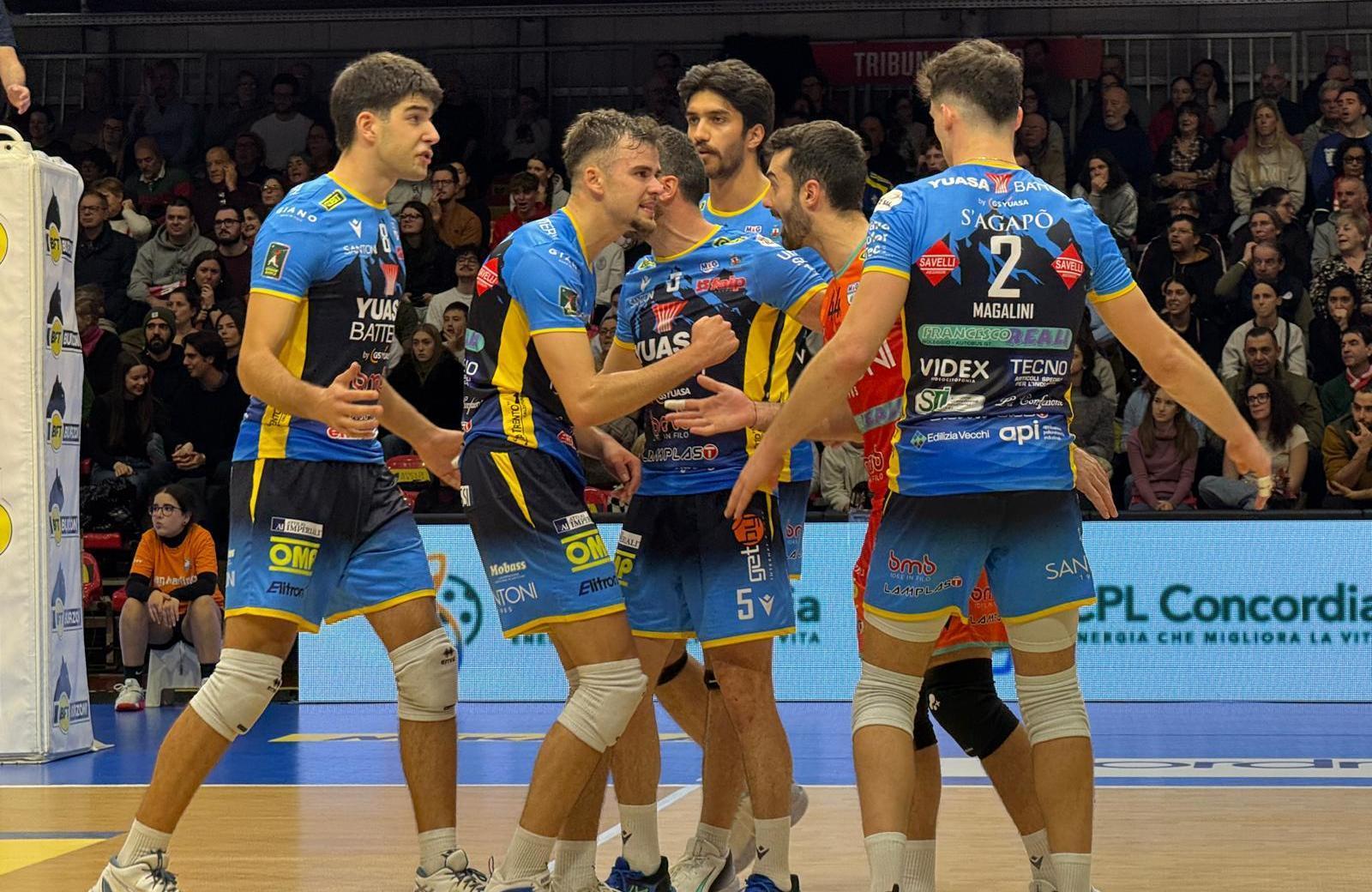 Tatarov tra le note liete nel ko di Piacenza: "La Yuasa Battery lotterà ...