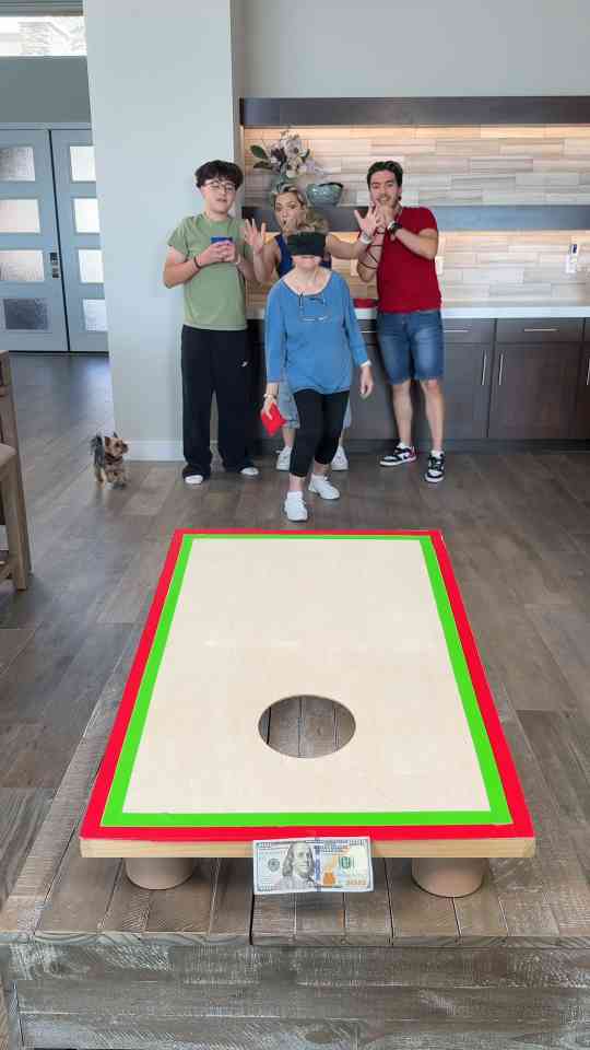 Cornhole with a fun and unexpected twist