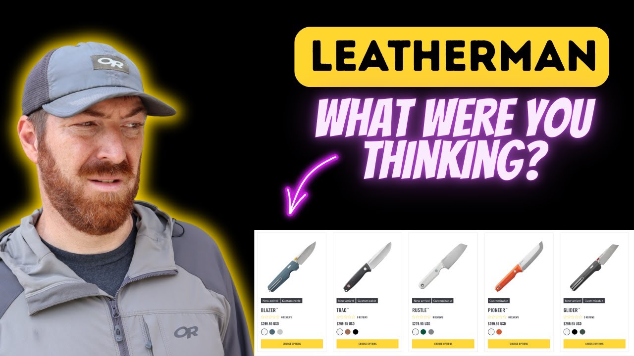 Why everyone is suddenly talking about Leatherman's new knives!