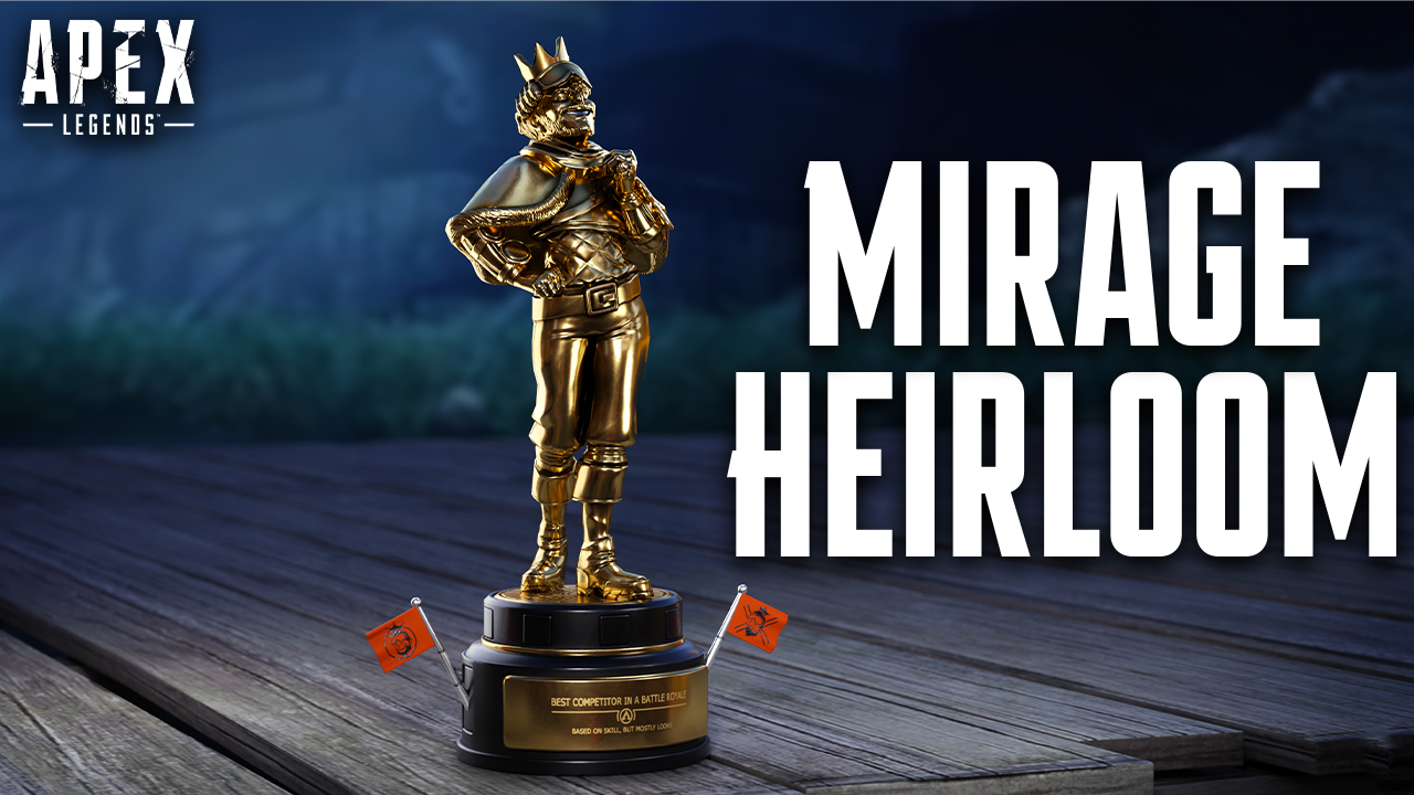 Mirage heirloom unlocked after opening 24 lost treasure packs