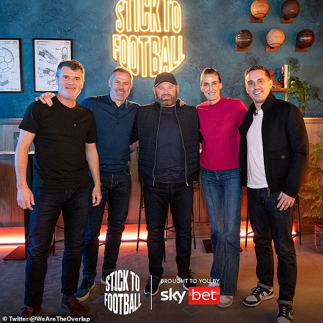 Jamie Carragher takes cheeky swipe at Gary Lineker's podcast 'that no ...