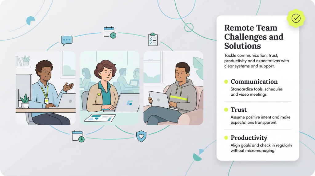 Leadership tips for managing a (new) remote team