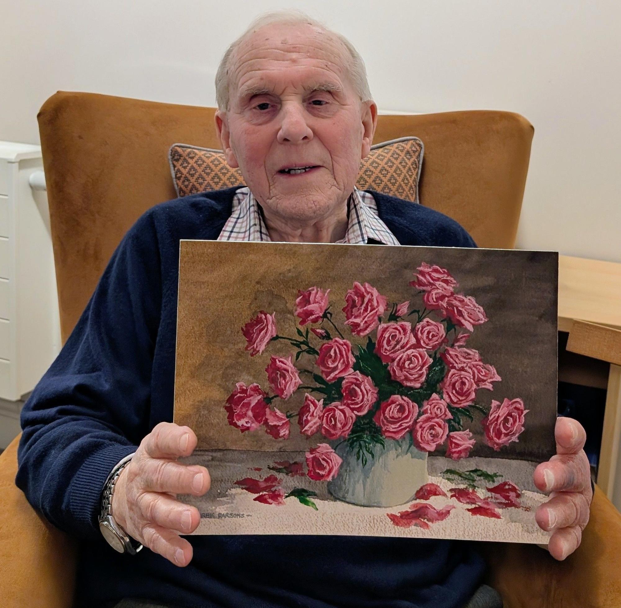 Veteran’s naval memories and artistic talents celebrated in Chichester
