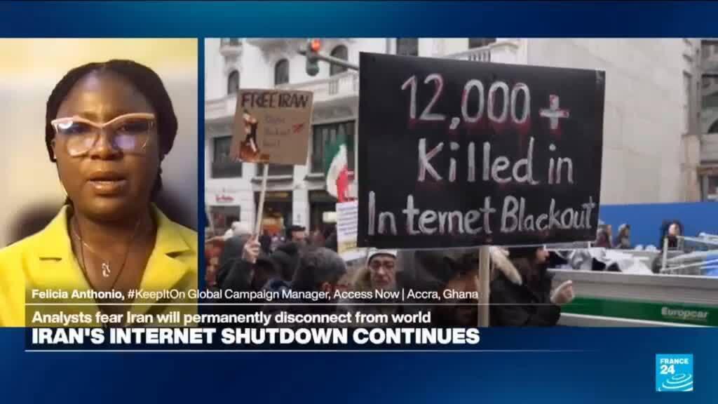 Iran internet blackout: 'Shutdowns tend to enable governments to ...