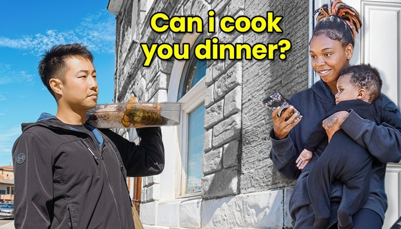 Asking strangers in Baltimore to cook for them in their home