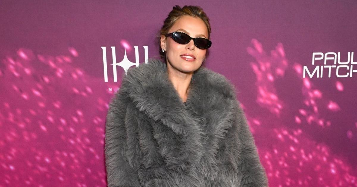 Brooks Nader's catsuit gets makeover with fur coat & this unique detail