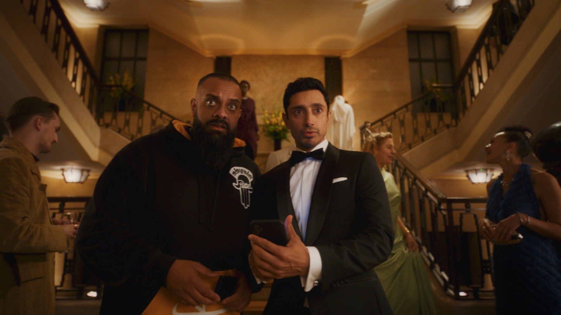 Riz Ahmed sparks James Bond speculation