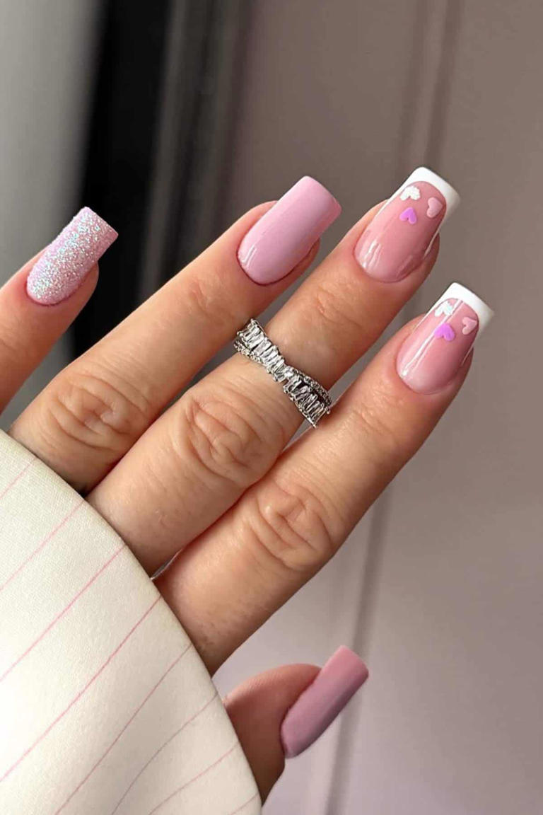 40 heart nail ideas that feel sweet without going overboard