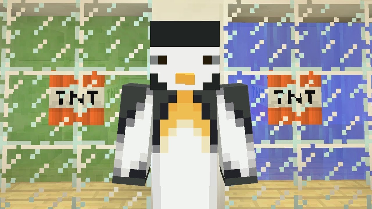 Minecraft Sky Wars crosses over with LEGO Ninjago theme
