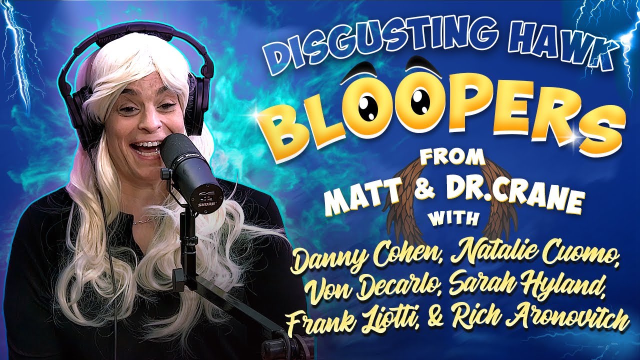 Disgusting Hawk bloopers with Jessica Kirson (as Matt & Dr. Crane)
