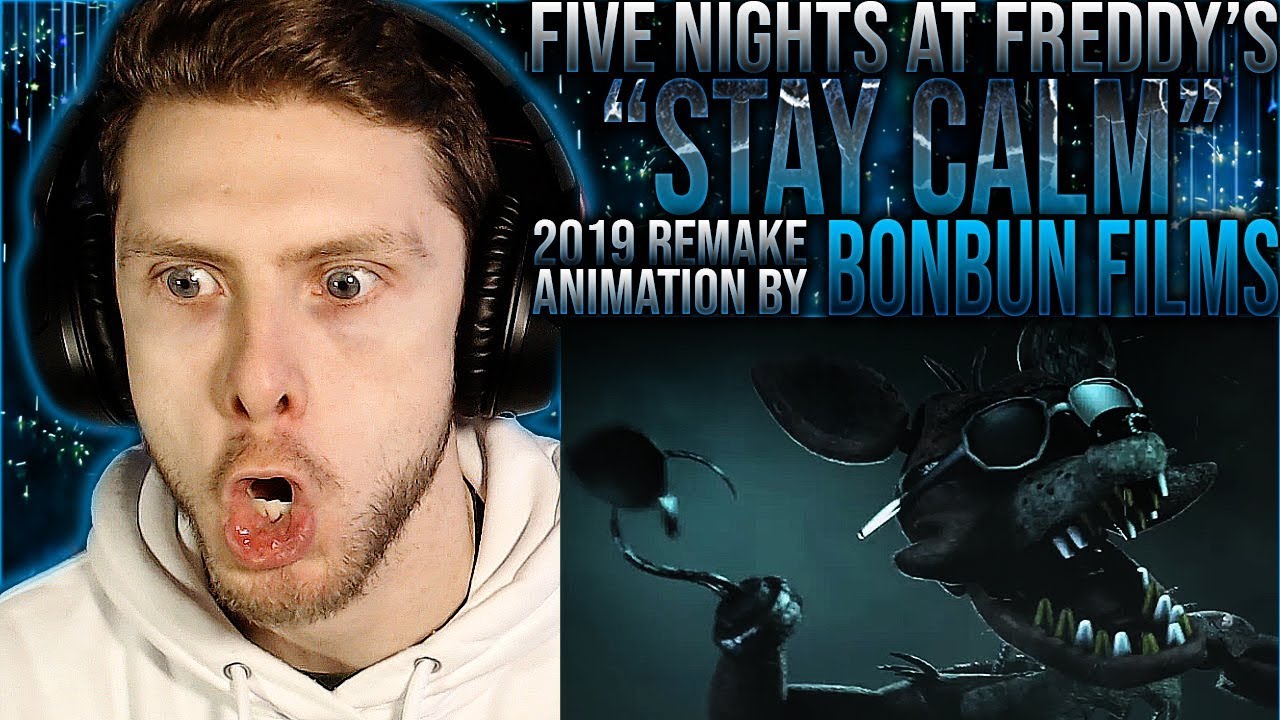 Vapor reacts #993 | [SFM] FNAF song 2019 remake animation Stay Calm by BonBun Films reaction!