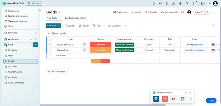 Monday Sales CRM review 2026