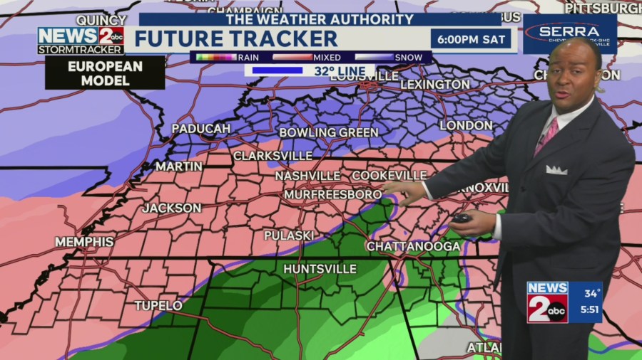 Mainly rain increasing today, weekend winter storm