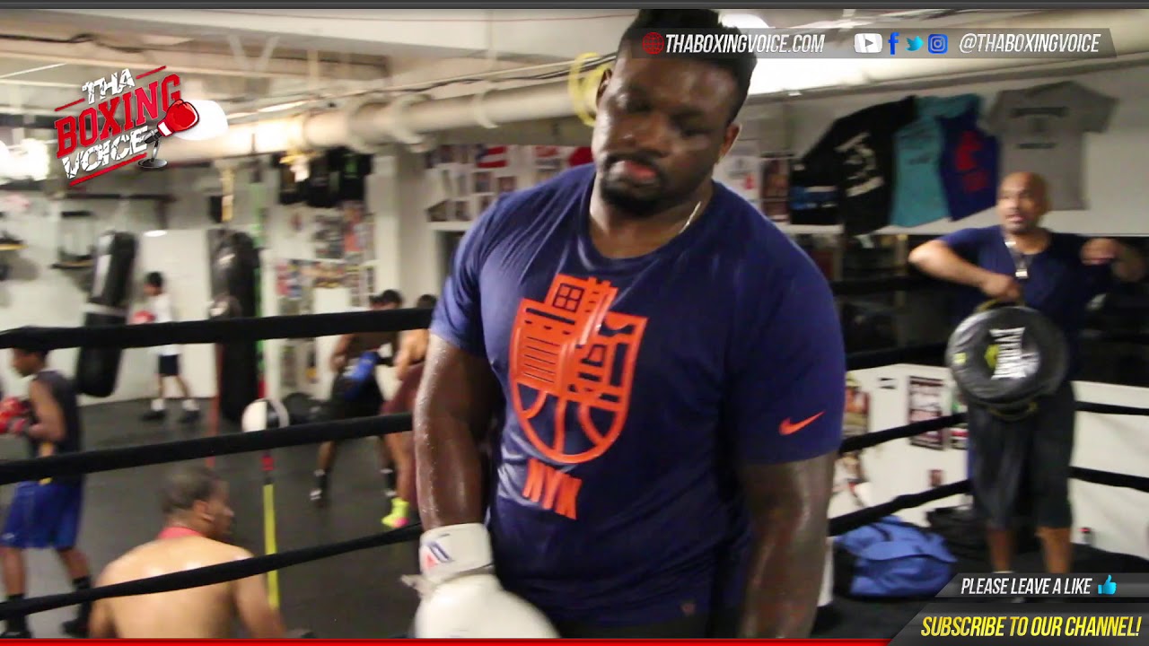 🔥Big Baby Jarrell Miller non-stop training war ready☣️The man is a machine🤖