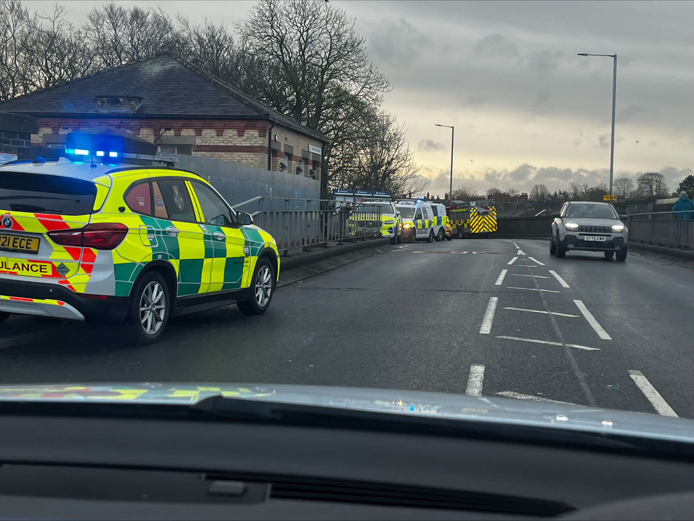Emergency incident shuts Kirkham & Wesham railway station as police and ...