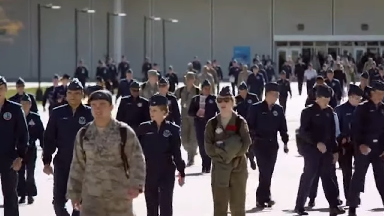 Watch what life is really like inside the Air Force Academy