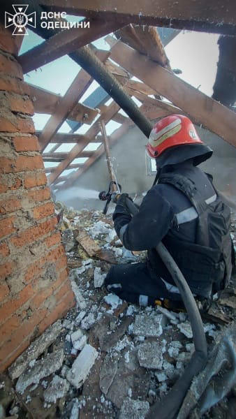 Russia strikes Ukraine's Odesa region, resulting in fires and casualties