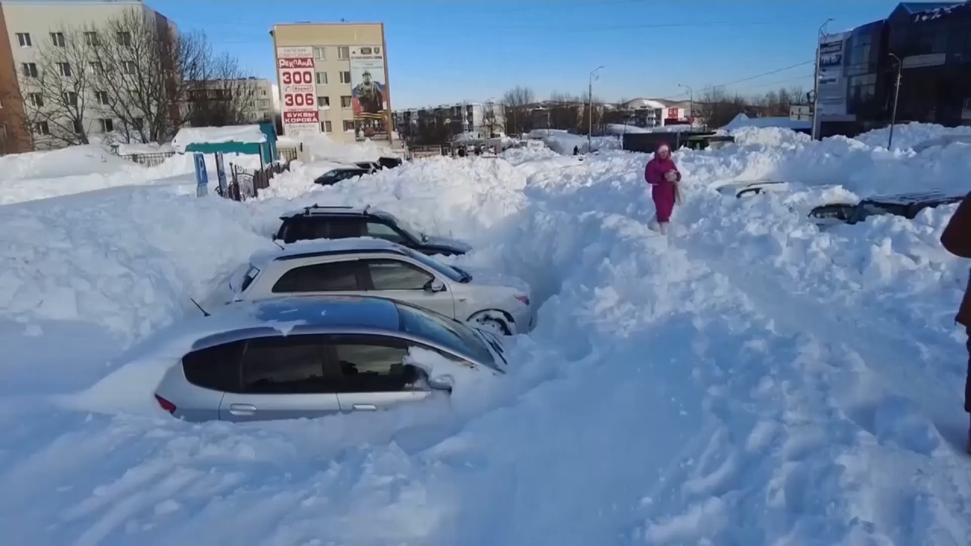Eastern Russia recovering after massive snow storm