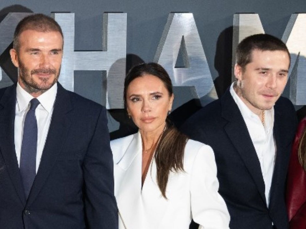 Secret wedding video divides the Beckham family
