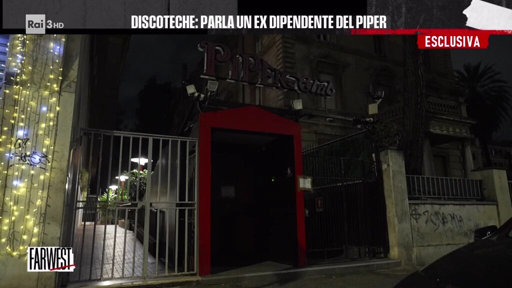 Discoteche: parla un ex dipendente del Piper - FarWest 20/01/2026