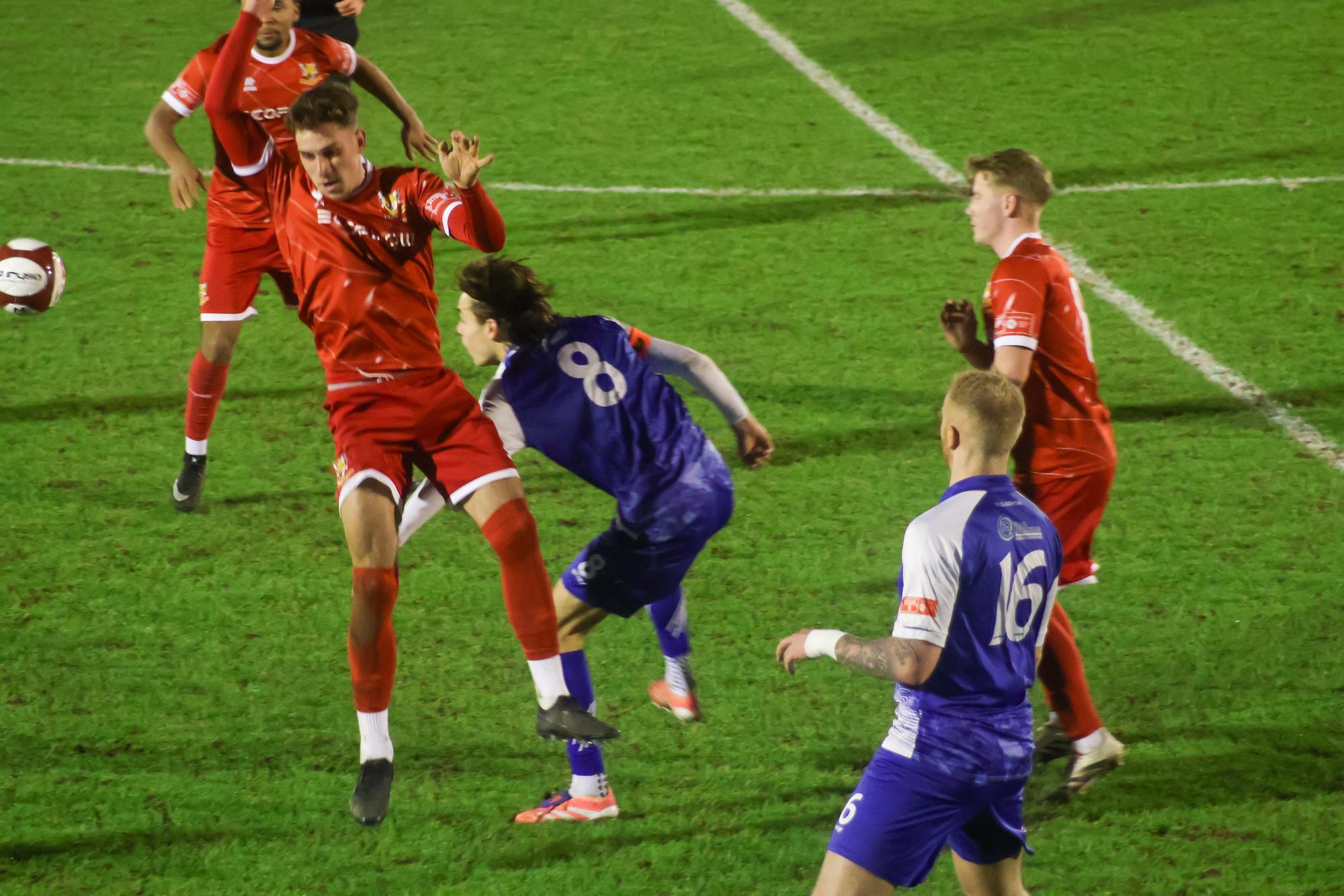 Battling Brid Town edged out in five-goal thriller at high-flying Matlock