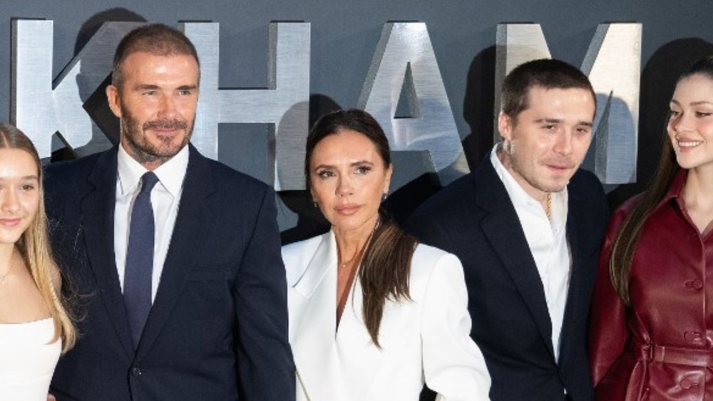 Secret wedding video divides the Beckham family
