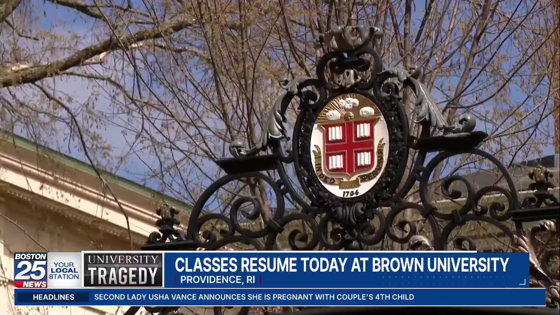Brown University students return for spring semester after deadly shooting