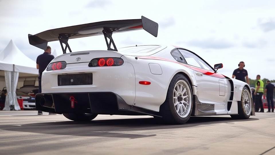 Toyota Supra GT2 returns after engine rebuild