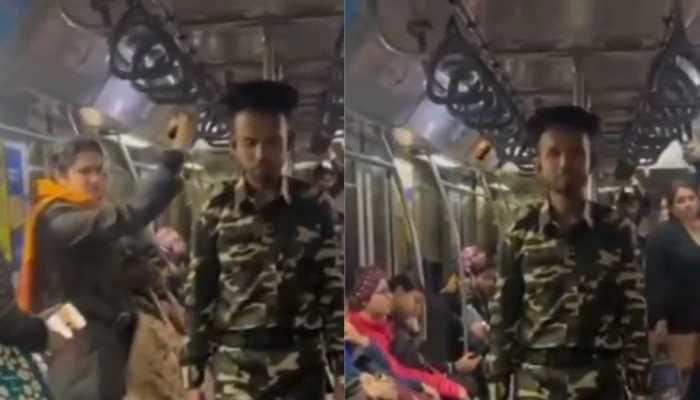 Watch: Man Plays National Anthem In Delhi Metro, Netizens Reacts