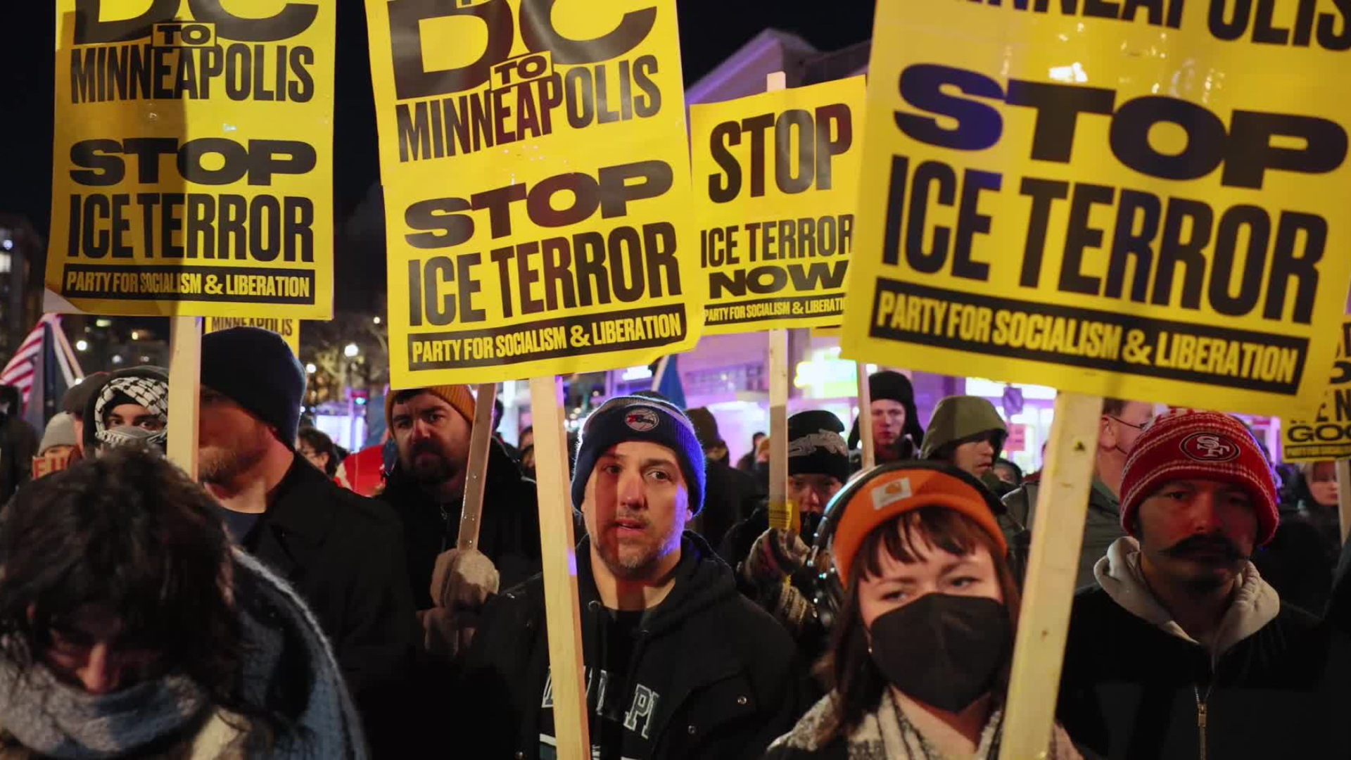 Nationwide protests erupt against Trump's immigration crackdown