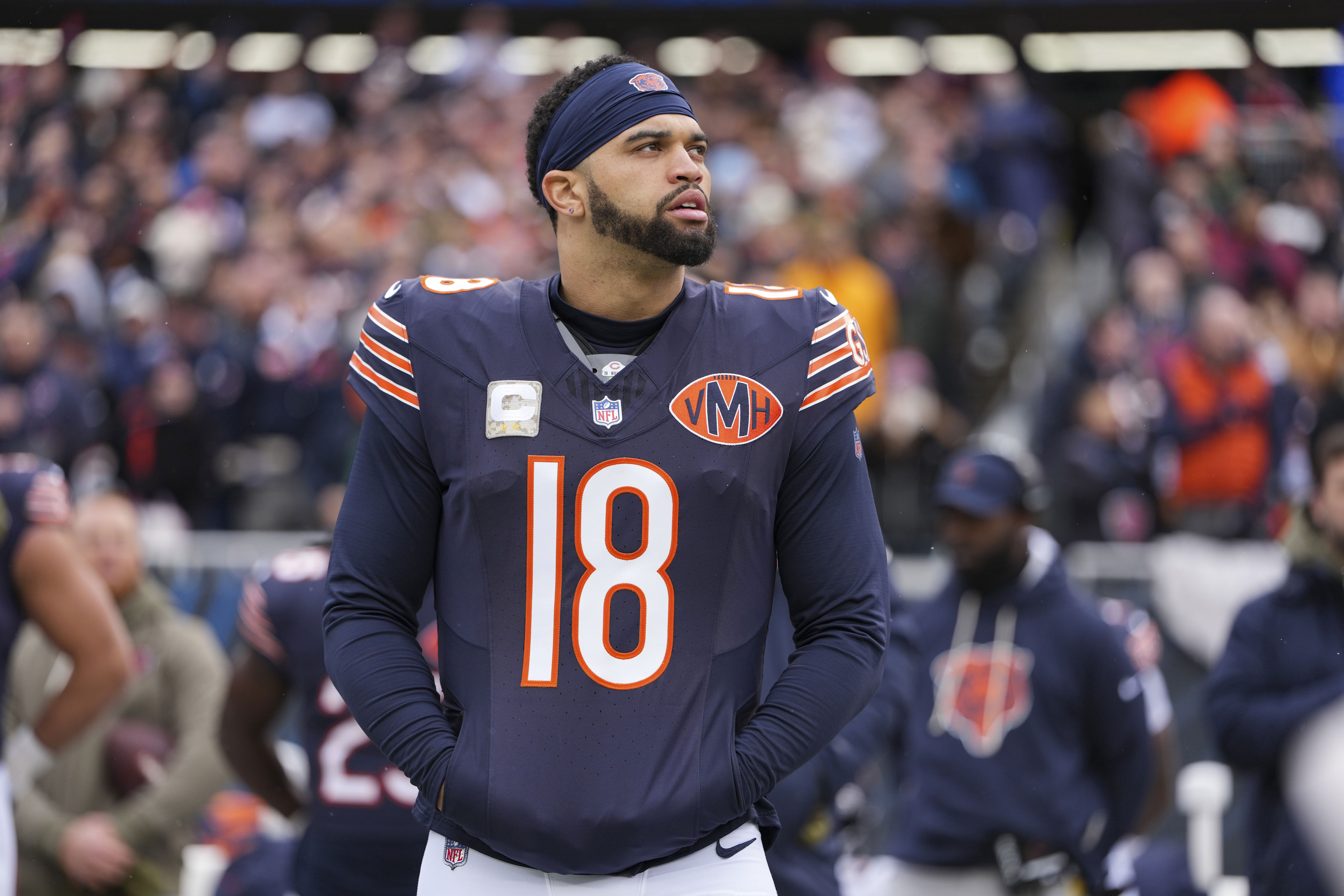 Bears Caleb Williams a finalist for the NFLPA Alan Page Community Award