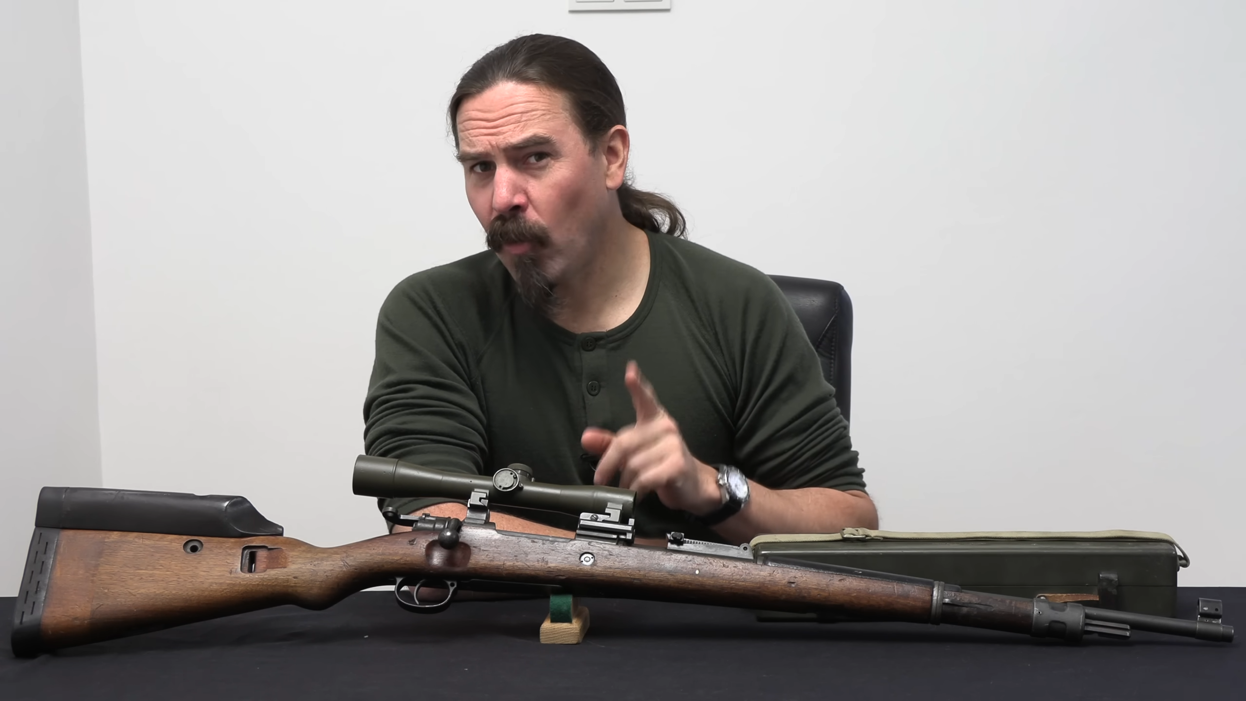 Israeli Mauser K98k sniper rifles: Wild Heerbrug & Nimrod