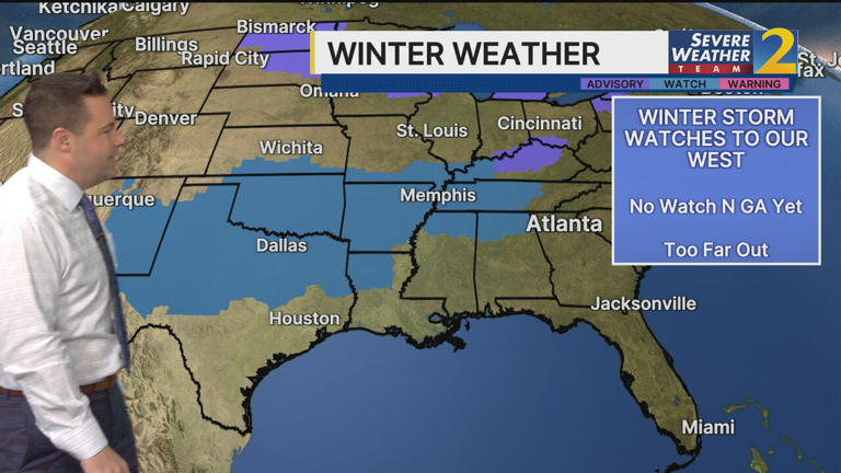 Georgia winter weather threat: Latest forecast data, what we know now