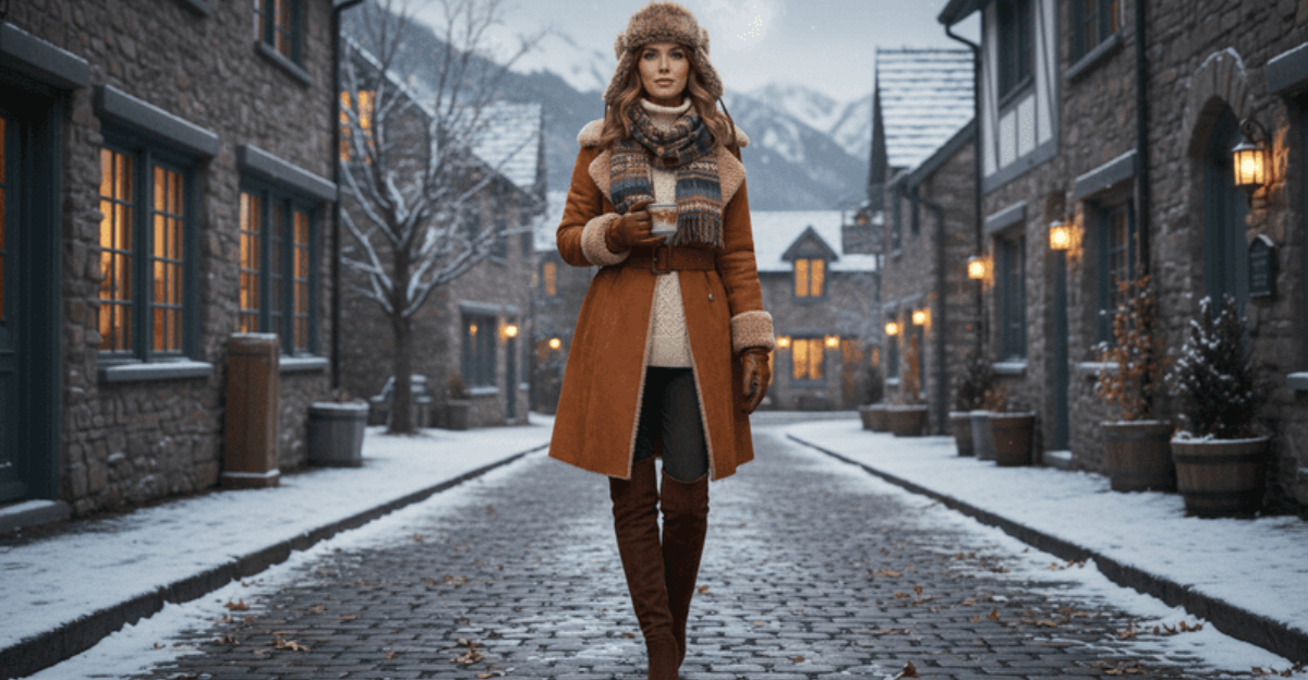 These 12 suede looks are the secret to elevated cold-weather style