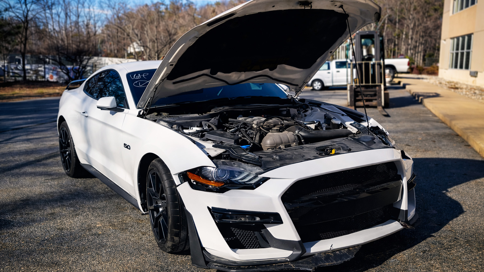 Buying a $15,000 damaged Mustang with twin turbos