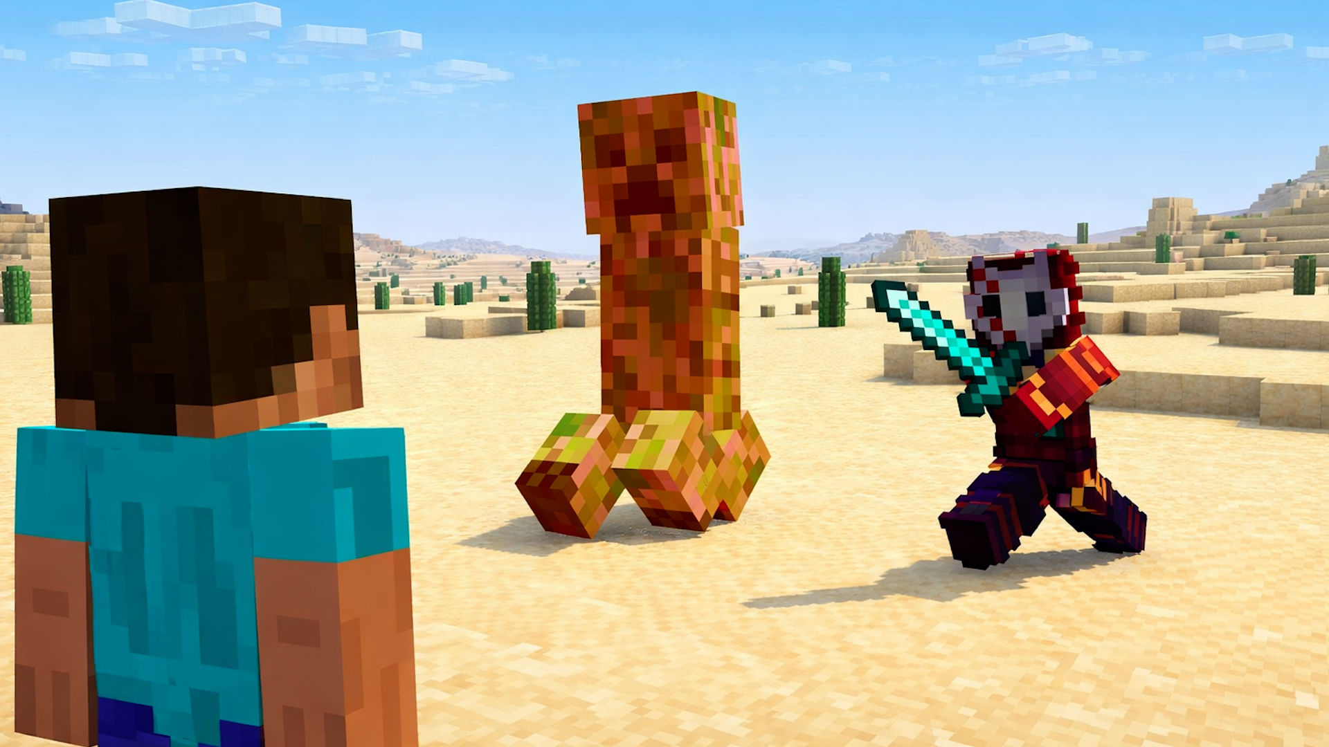 Is this the weirdest PvP in Minecraft?