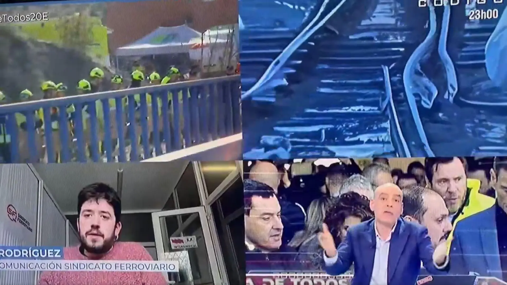 La bronca entre un invitado y Nacho Abad en directo: "No me des ...