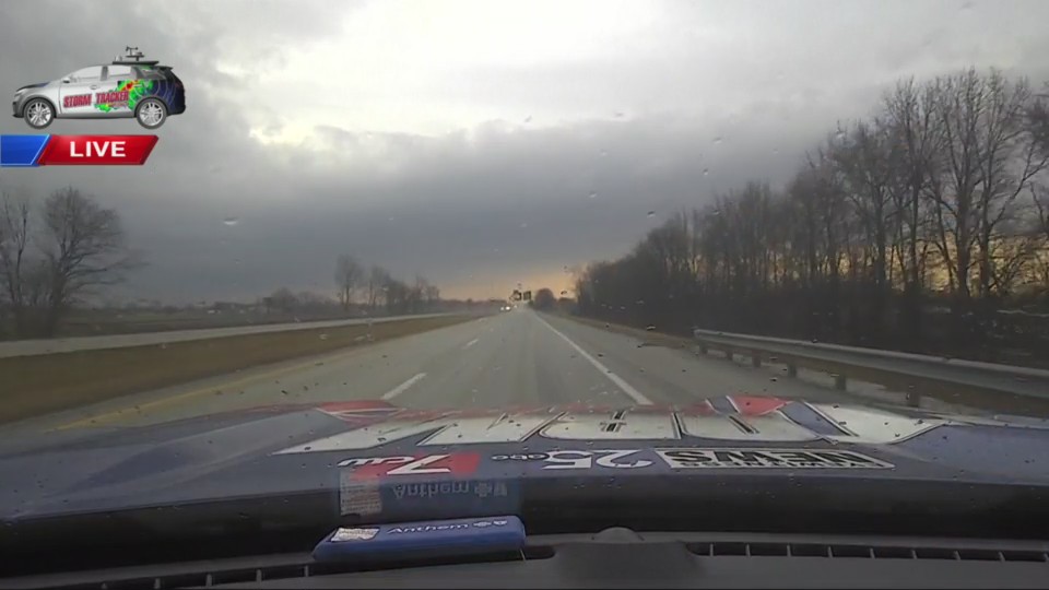 Storm tracker John live 7:31 a.m.