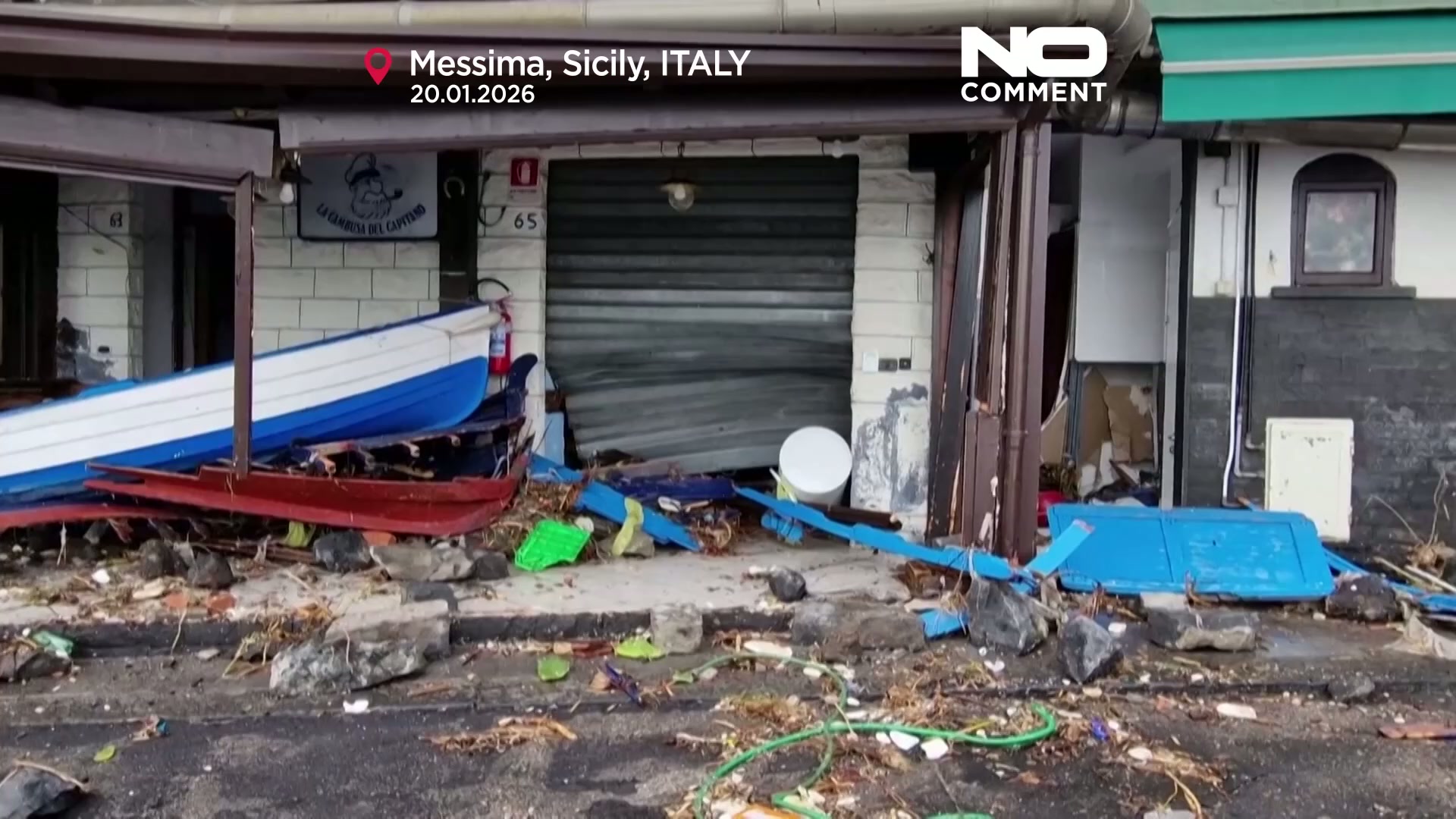 Storm Harry hits Malta, Corsica and Catalonia with floods